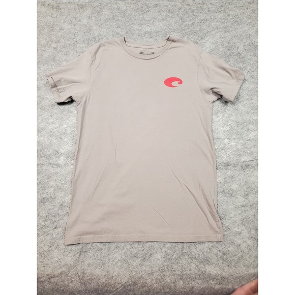 Costa | Shirts | Costa Del Mar Mens Small Grey Tshirt Short Sleeve ...
